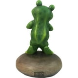 Inspirational Cute Praying Frog On Rock Statue By DWK | Novelty ...