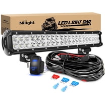 Nilight, LED Light Bar, 20 Inch, 126W Spot Flood Combo - Walmart.com