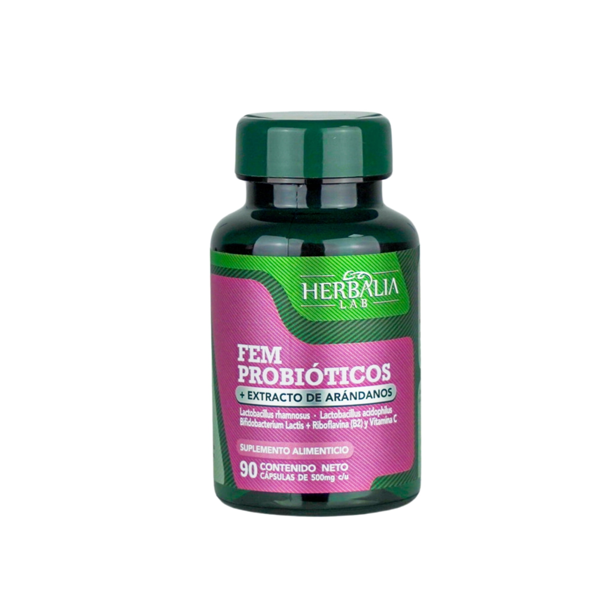 Probióticos para Mujer Herbalia Lab Fem con Extracto de Arándano y ...