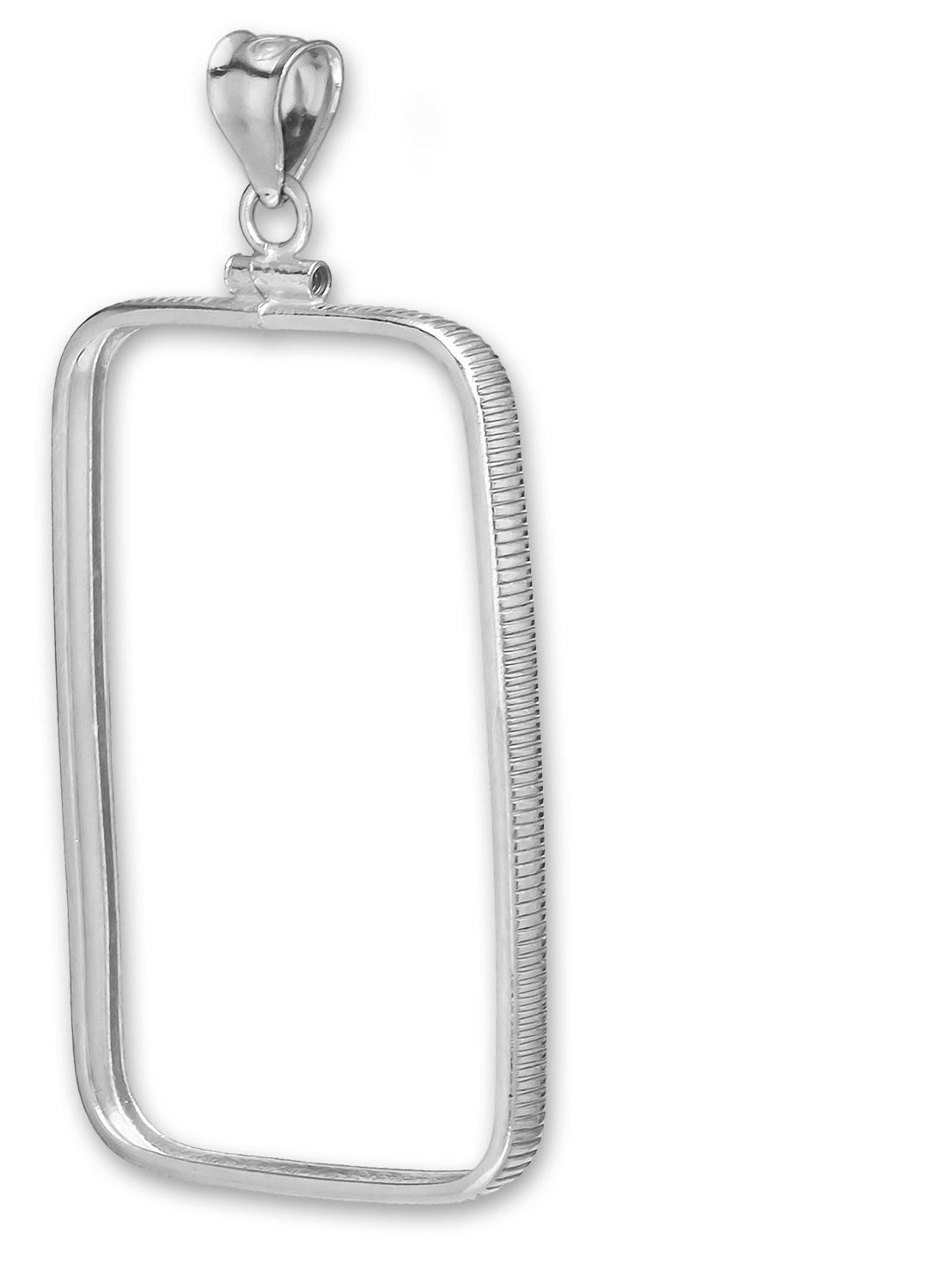 Sterling Silver Bezels (Plain Front Fits 1 oz Silvertowne Bars ...