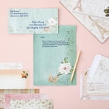 "Paper Junkie Vintage Floral Stationery Set, 90 Pieces, 7.25""x10.2 ...