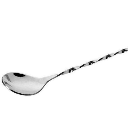 11 Inch Stainless Steel Cocktail Bar Spoon With Masher For Bars, Pubs ...