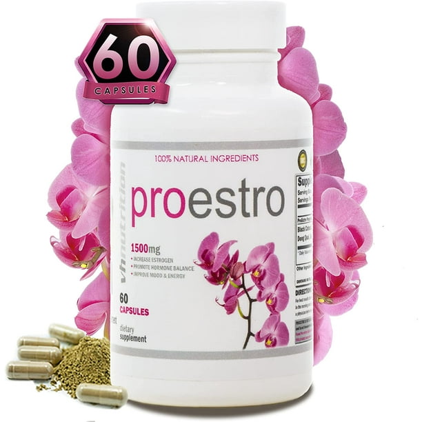 ProEstro 1500mg Estrogen Pills for Women - Female Hormone Balance ...