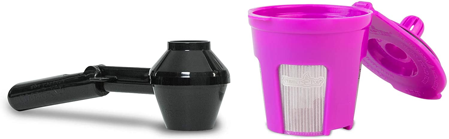 Perfect Pod Bundle Cafe Fill Deluxe Refillable Capsule + EZ-Scoop 2 ...