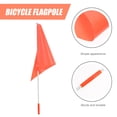 Mobutofu Advertising Bike Flag Bicycle Flags Assorted Color 2Pcs ...