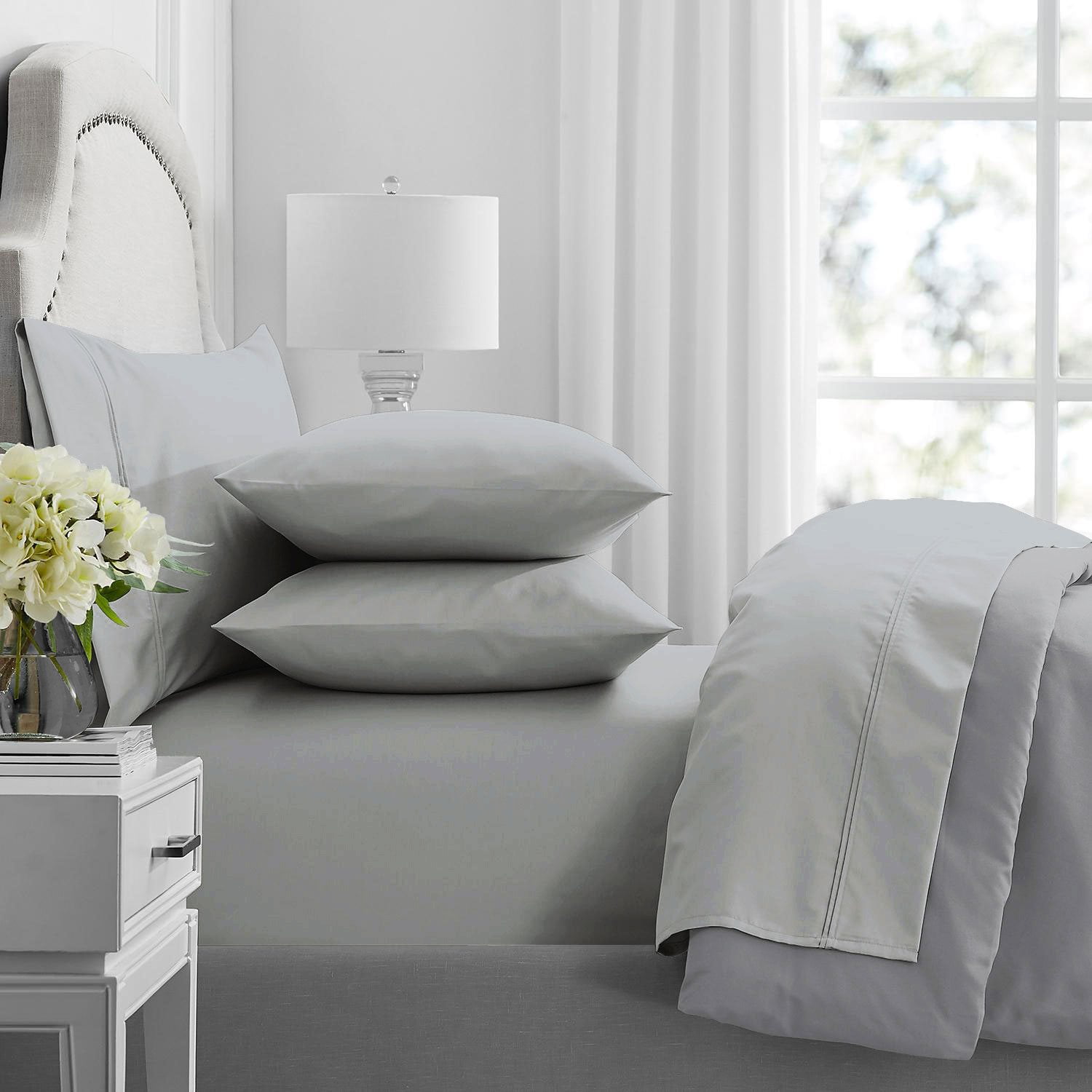 Member’s Mark Hotel Premier Collection 700-Thread-Count Solid Egyptian ...
