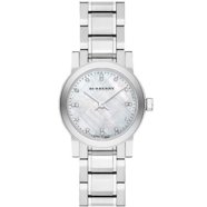 Burberry Unisex Classic Checked Stainless Steel Analog Quartz 38mm ...