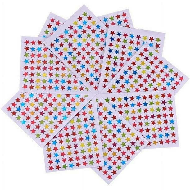 Star sticker colors sticker Star color star sticker, 10 sheets ...