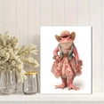 Anthropomorphic Frog Portrait Canvas Print Wall Art for Living Room ...