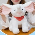 White Plush Elephant Stuffed Animal Toy - Walmart.com