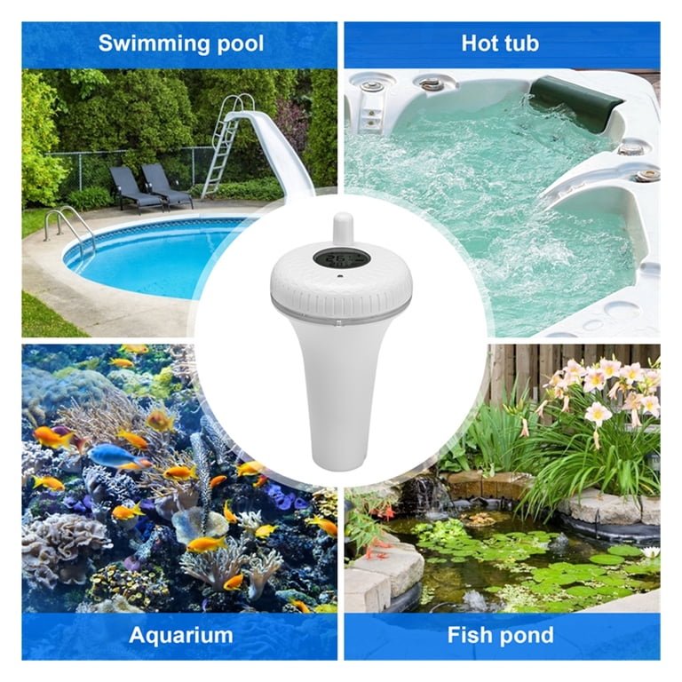 Pond Thermometer Outdoor Sinking Water Thermometer With String ...