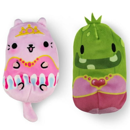Cats vs Pickles - Tiny Dancer & Tiara - 2-Pack - 4" Squishy Bean Filled ...