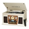 Victrola Wood 8-in-1 Nostalgic Bluetooth Record Player with USB ...