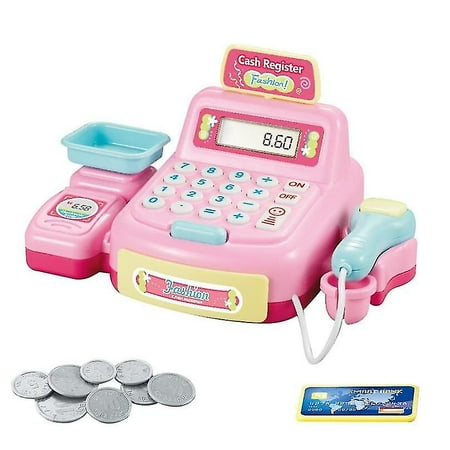 Analog Cash Register For Shopping Cashier Role Play Game Set | Walmart ...