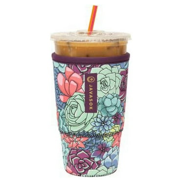 Sok It Java Sok Reusable Neoprene Insulator Sleeve for Iced Coffee Cups ...