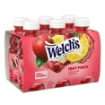 Welch's Fruit Punch Juice Drink 10 fl oz On-the-Go Bottle Pack of 6 ...