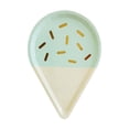 YuanGuangQ Round Ice Cream Dessert Platters, Disposable Paper Serving ...