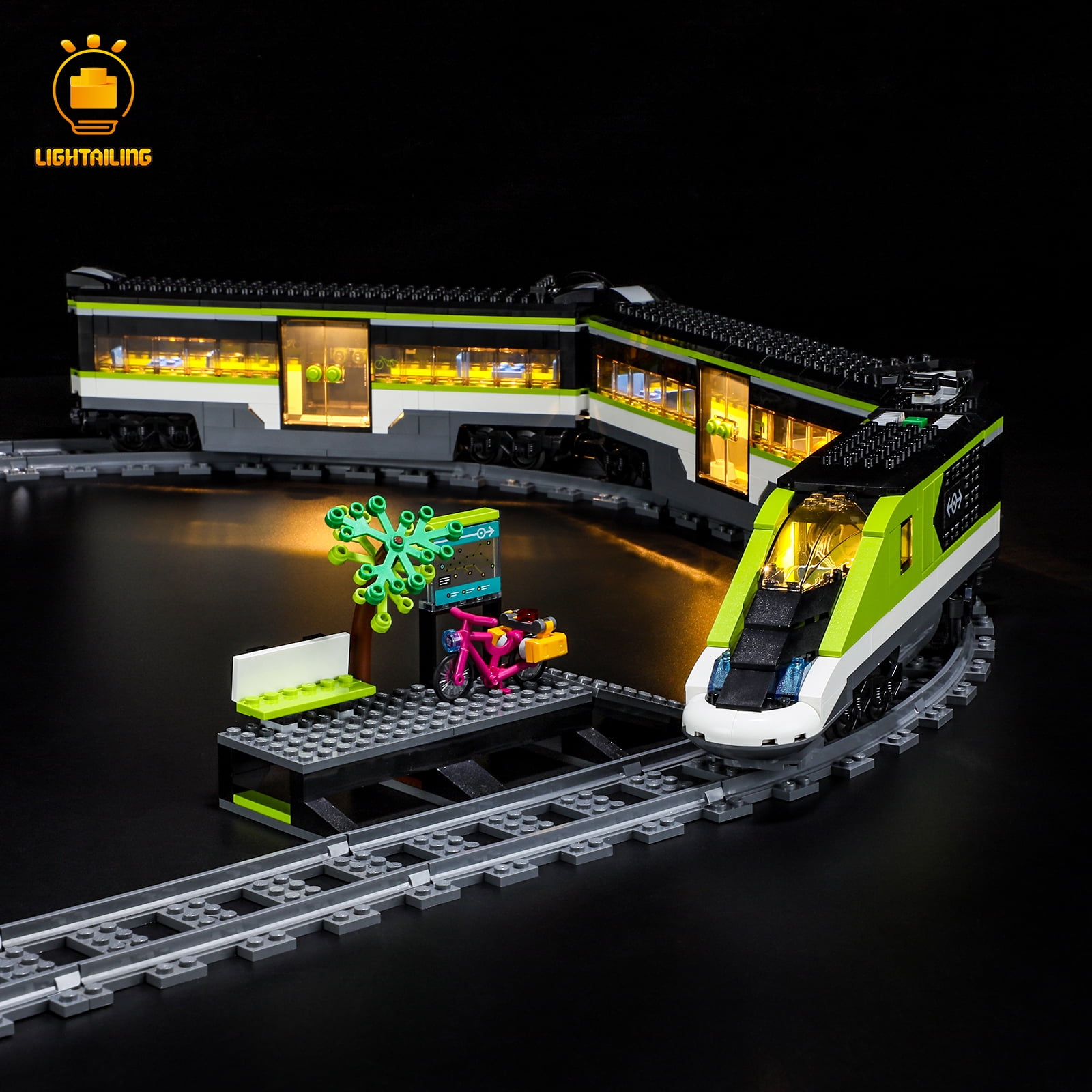 LIGHTAILING LED Light Kit for Lego City Express Passenger Train 60337 ...