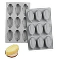 Jelly Roll Pan with & Handle French Bread Molder Deep Cake Pan ...