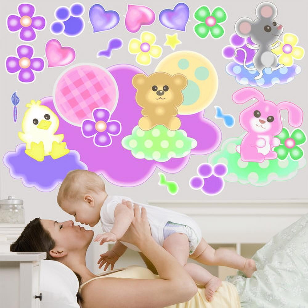 Murals2Go Dreamtime Nursery Wall Decals III - Walmart.com