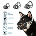 WANGBOY Pet Bite Mask A Soft Basket Silicone Cage Muzzle Allows Dogs To ...