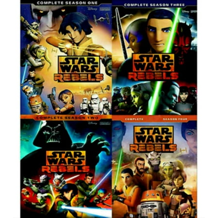 J&G Star Wars Rebels: Seasons 1-4 (DVD 14-Dsic) Complete Animated ...