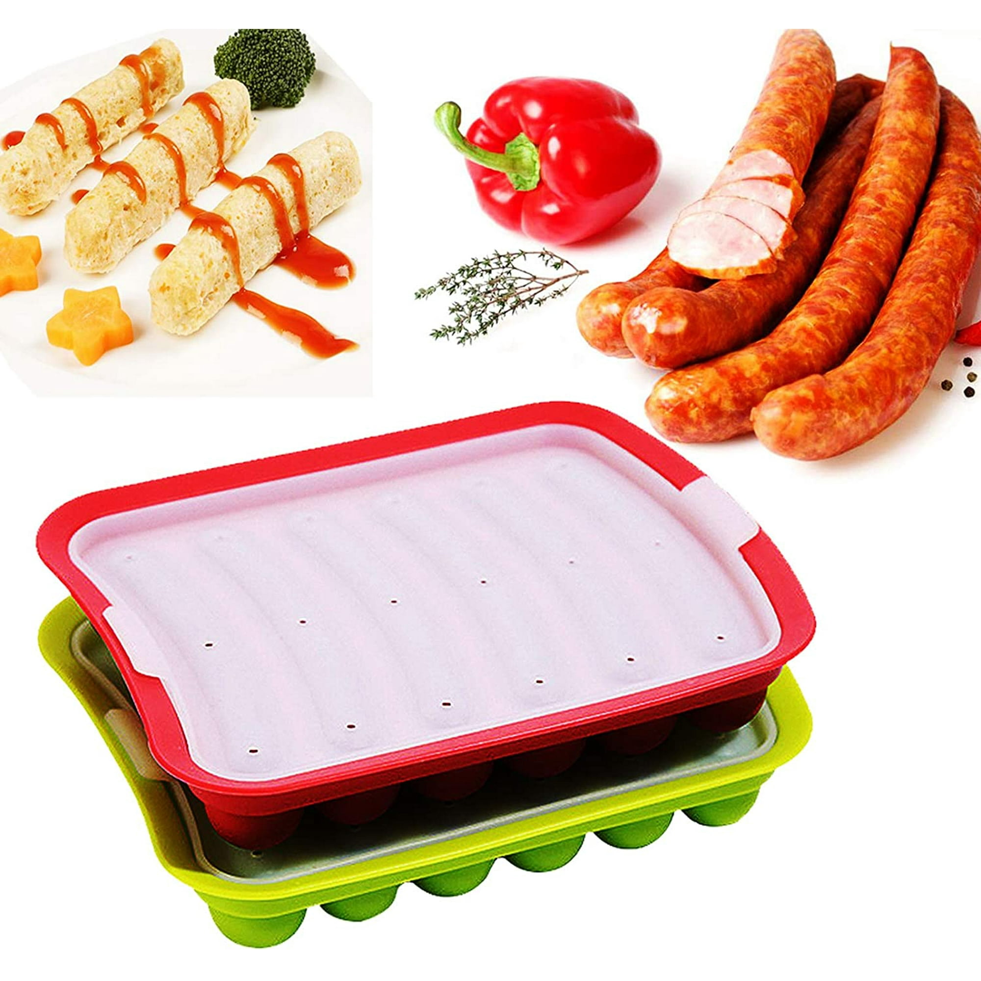 Click here for Cribun Silicone Sausage Mold Non-Stick  Diy Childr... prices
