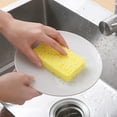 Biodegradable Cellulose Kitchen Sponges Heavy Duty Scrubber for Tough ...