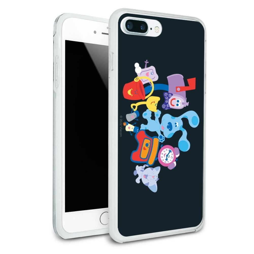 Blue's Clues Friend Group Protective Slim Fit Hybrid Rubber Bumper Case ...