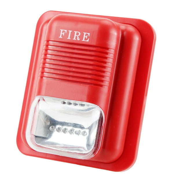 Warning Strobe Fire Alarm Sound and Light Fire Alarm, Sound and Light ...