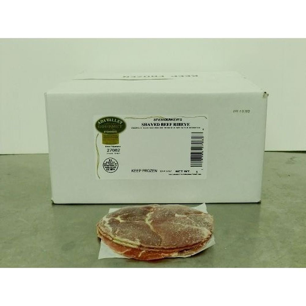 Stehouwers Shaved Beef Ribeye, 4 Ounce -- 36 per case. - Walmart.com