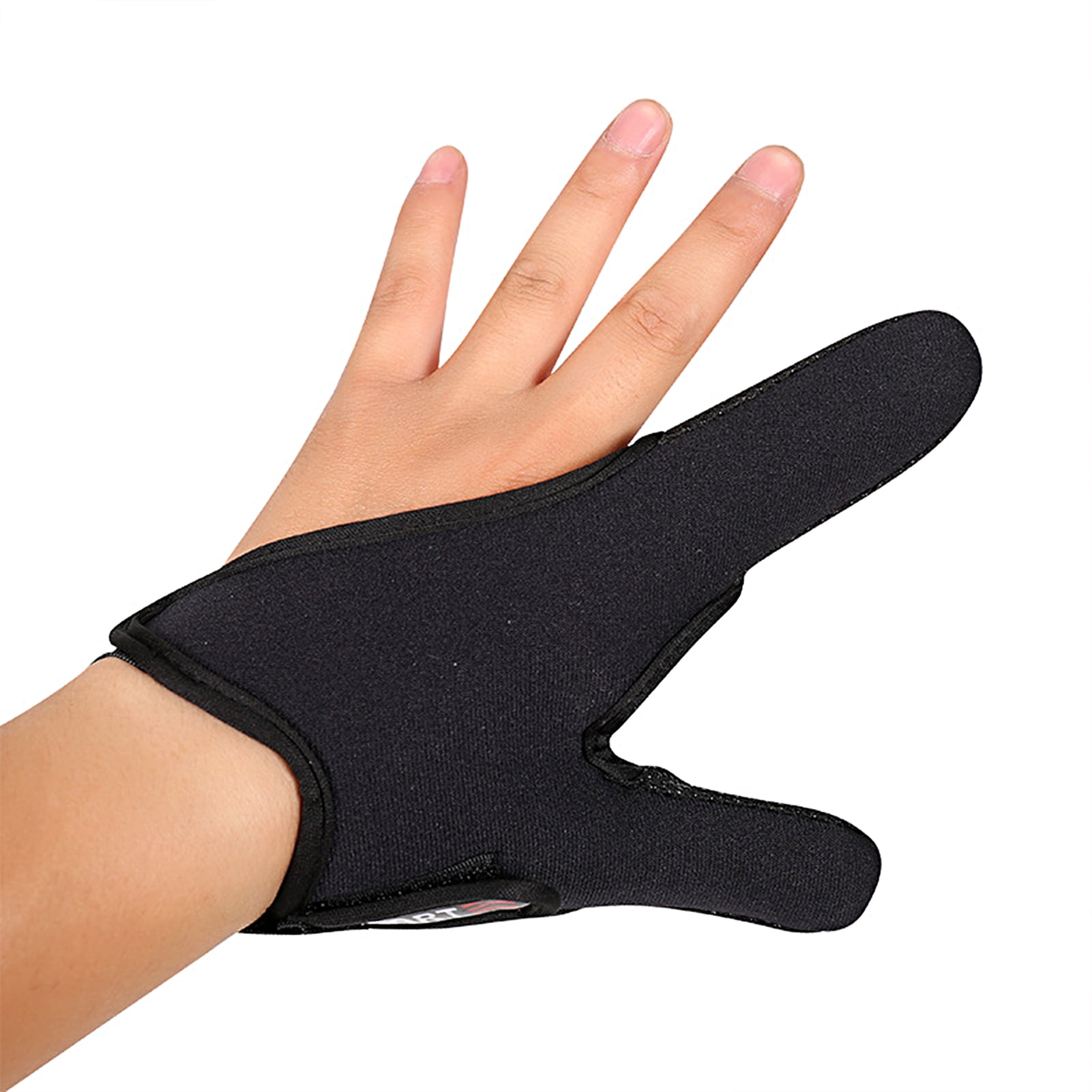 Fishing Gloves Non-slip Anti-puncture Unisex Two-finger Rod Casting ...