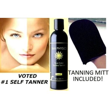 Tan Physics True Color Self Fake Sunless Tanner 8 fl oz - Walmart.com