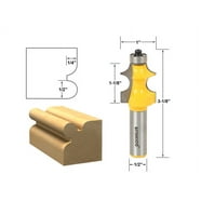 Yonico Bevel and Bead Wainscoting Router Bit - 1/2" Shank - 13111 ...