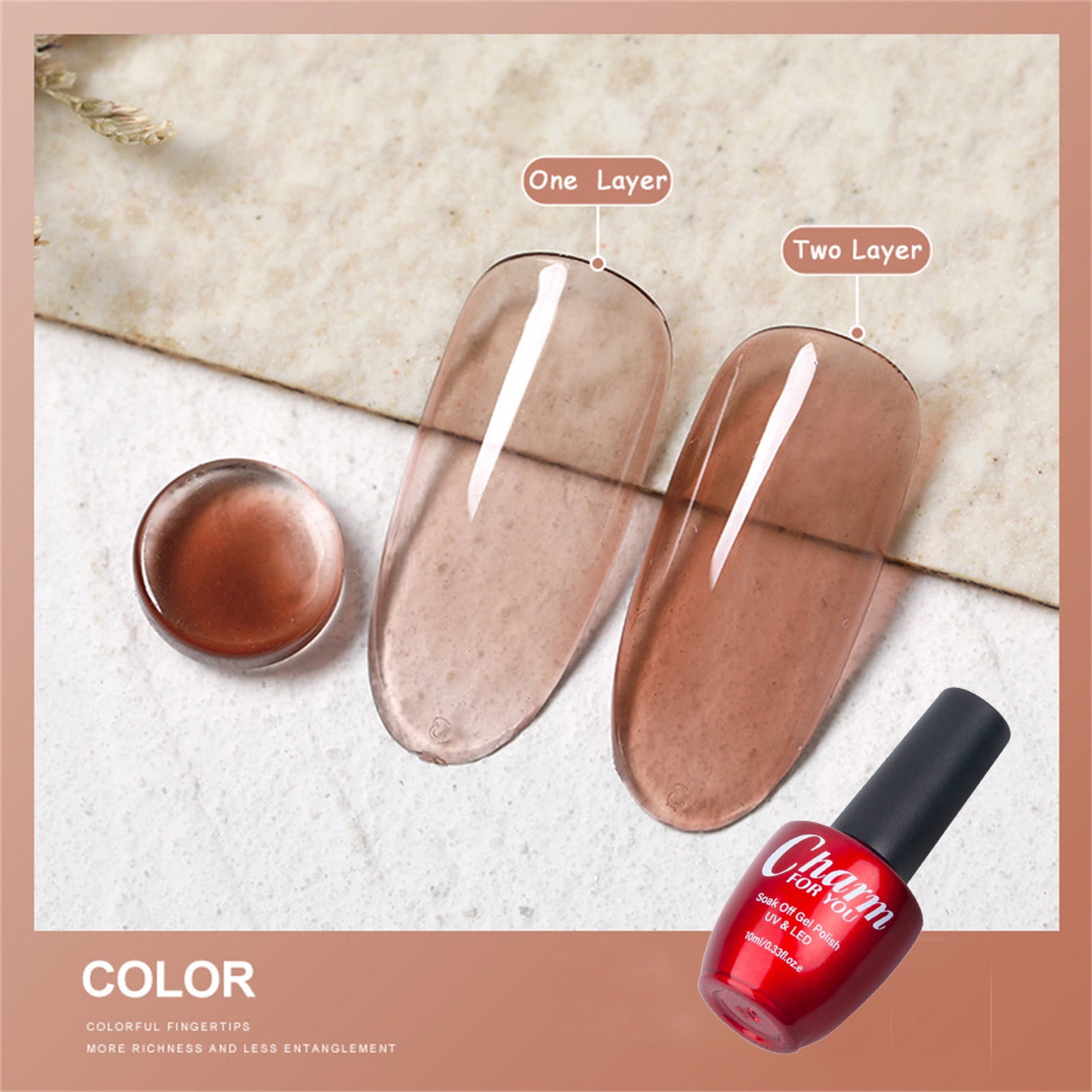 Click here for Rkstn Gel Nail Polish Colored Glaze Ice Transparen... prices
