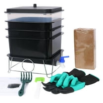 Lehman's Countertop Compost Bin, Odorless Kitchen Composting Pail with ...