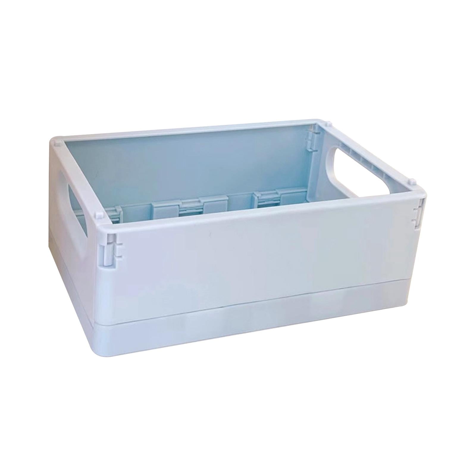 Multipurpose Storage Baskets, Stackable Collapsible Rectangular Tray ...