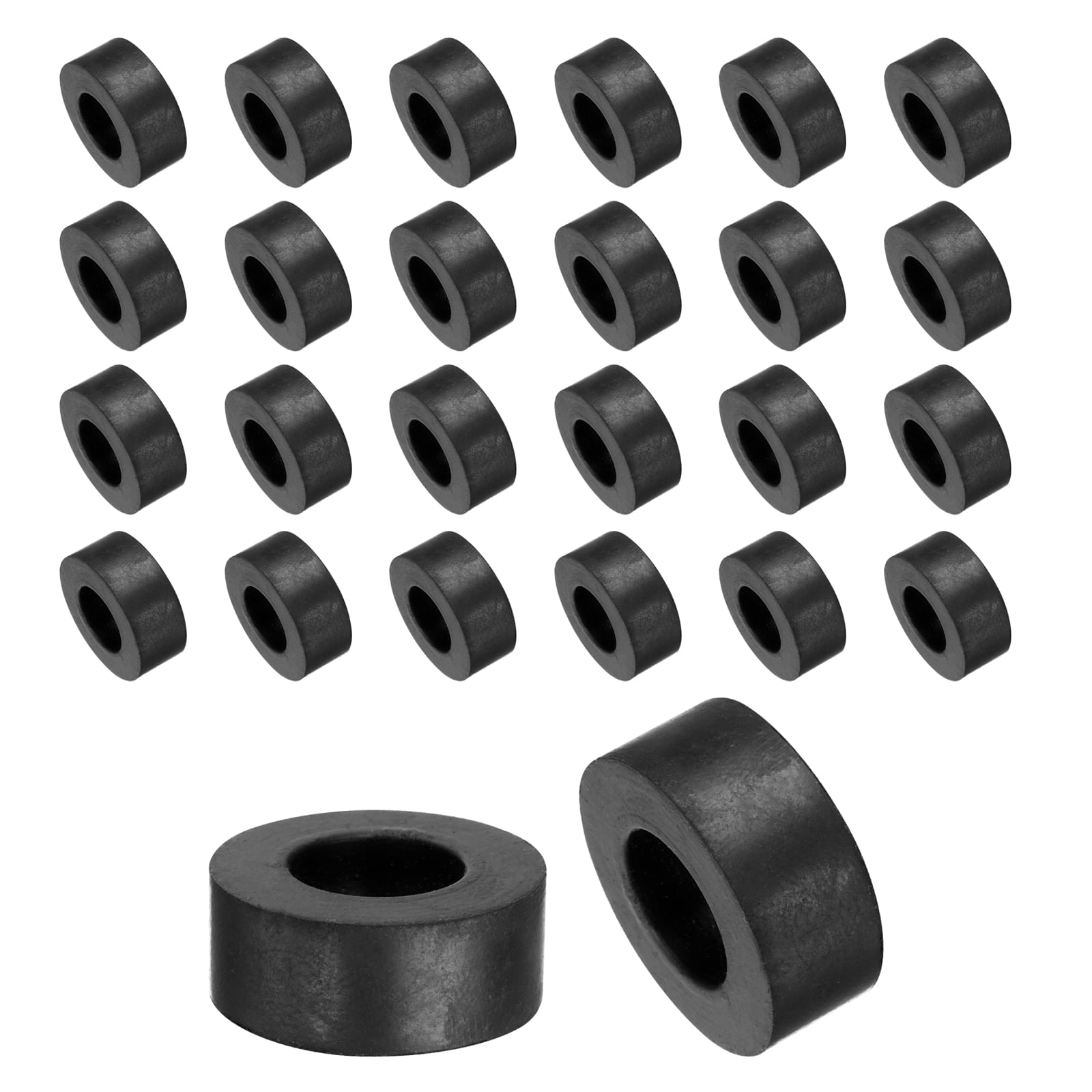 Click here for Uxcell 48 Packs Rubber Spacers 20mm Od  10mm Id  8... prices