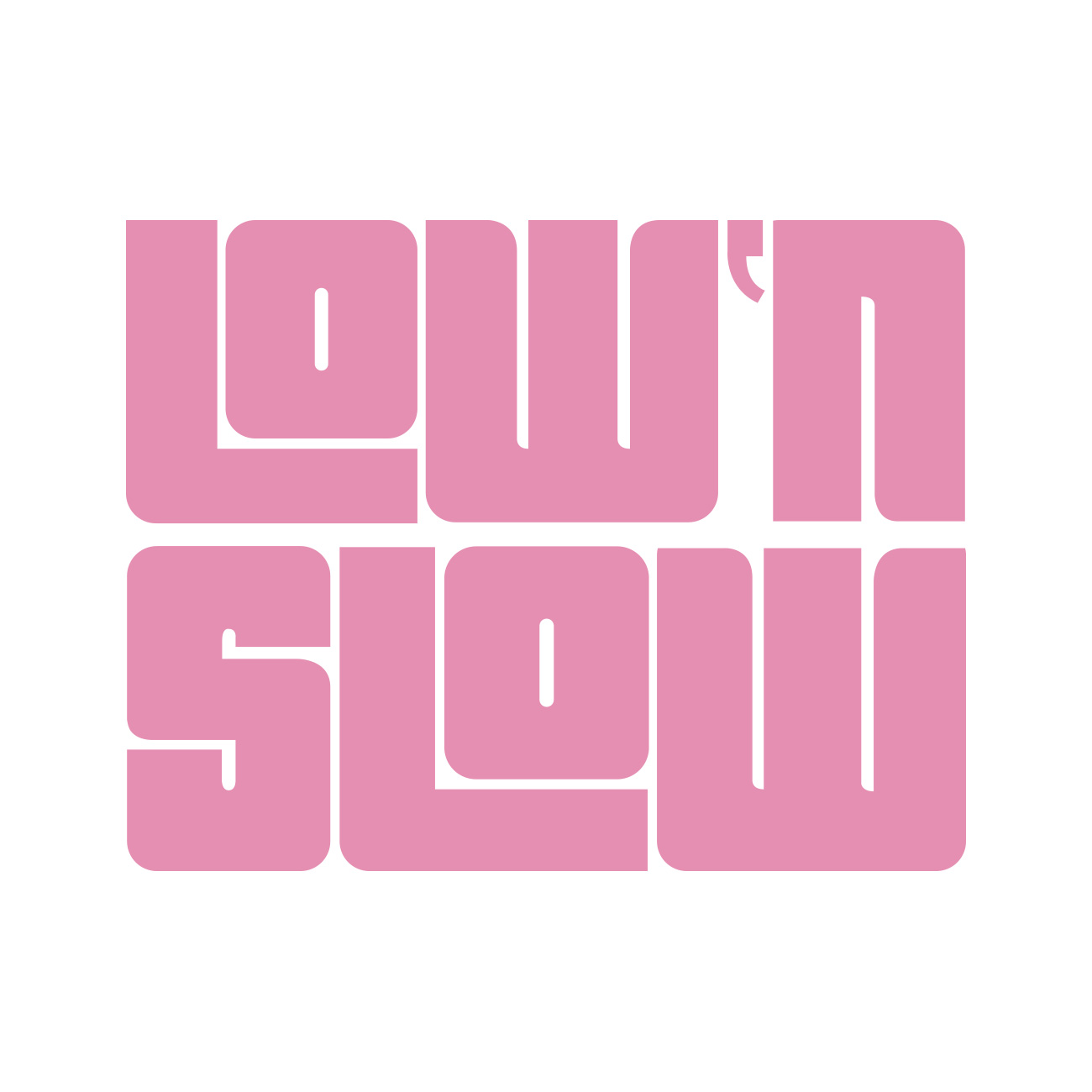 Low & Slow Sticker Decal Die Cut - Self Adhesive Vinyl - Weatherproof ...