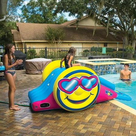 WOW Sports Backyard Super Slide - Giant Slip and Slide with Sprinkler ...
