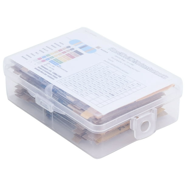 Resistor, 64 Values 640Pcs 1 Ohm -10 Milliohm Capacitance Range ...