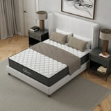 NapQueen Isabella 10'', Twin Hybrid Euro Top Mattress, Fiberglass-Free ...