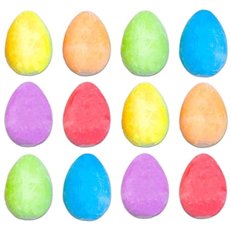 Easter Egg Chalk Set for Toddlers and Kids - 12 Sidewalk Chalk Eggs ...