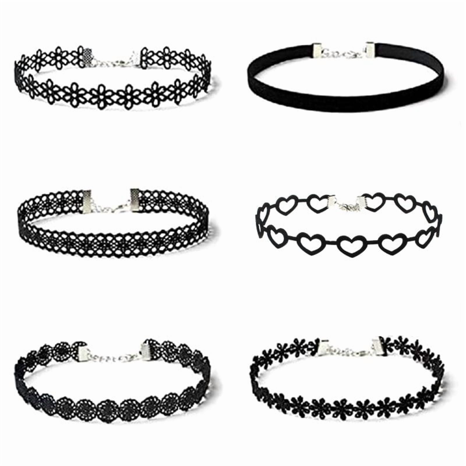 Jinswick Velvet Choker Necklaces for Women Necklaces Black Velvet ...