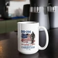 Veteran With American Flag Design Coffee Mugs, Personalized Choose Name ...