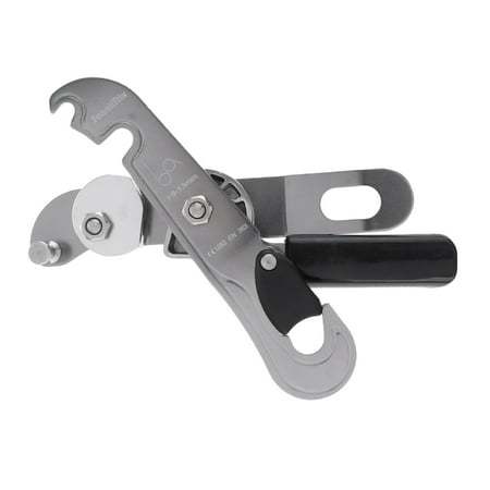 Self-braking Descender for 9-13mm Rope Rock Climbing Cave Rappelling ...