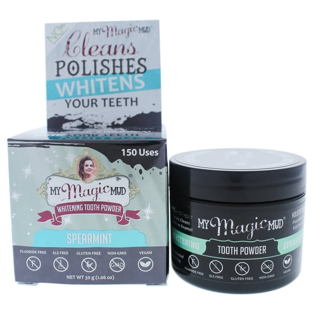 Polvo de dientes My Magic Mud My Magic Mud Whitening Tooth Powder ...