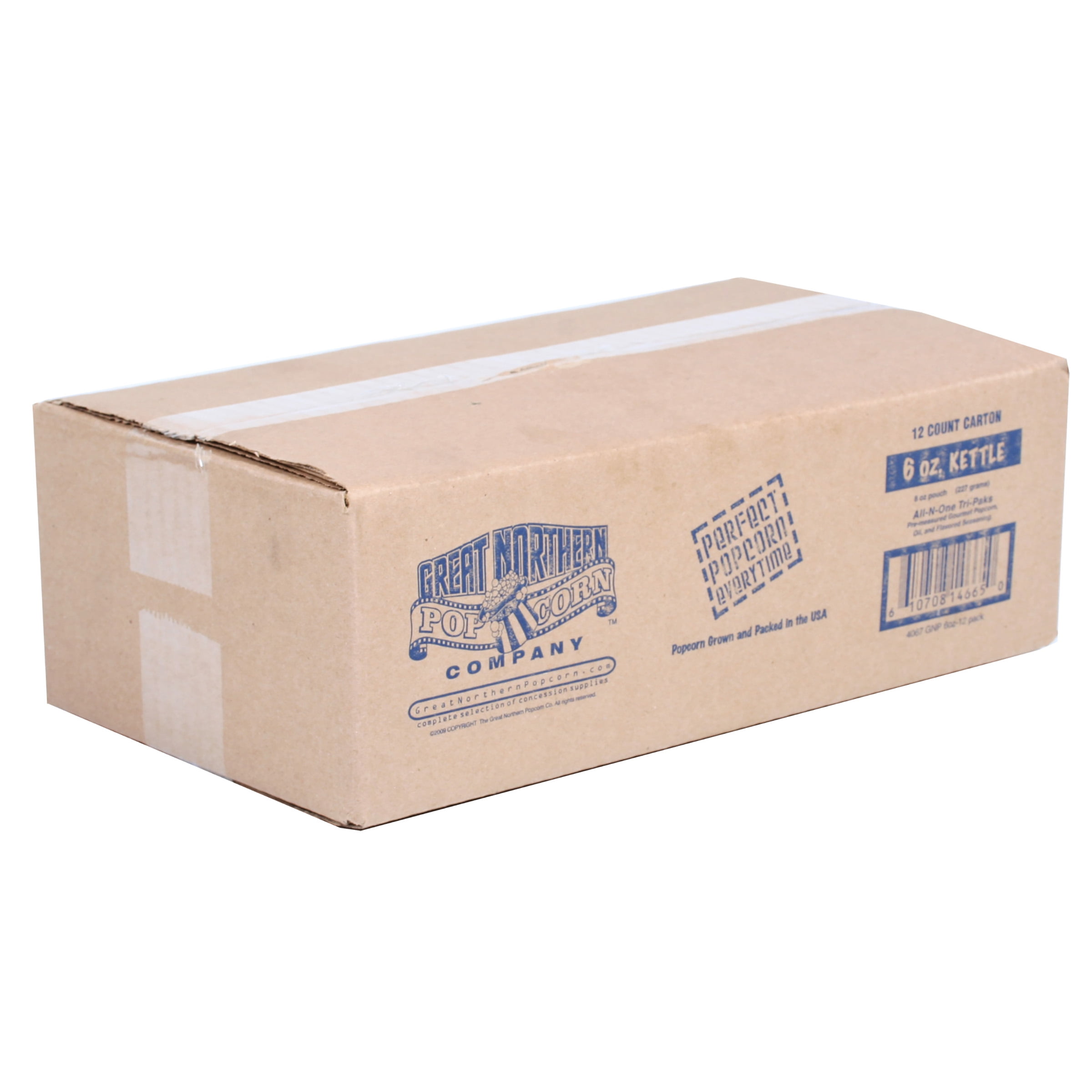 Great Northern Popcorn 1 Case (12) of 6 Ounce Popcorn Portion Packs Kit ...