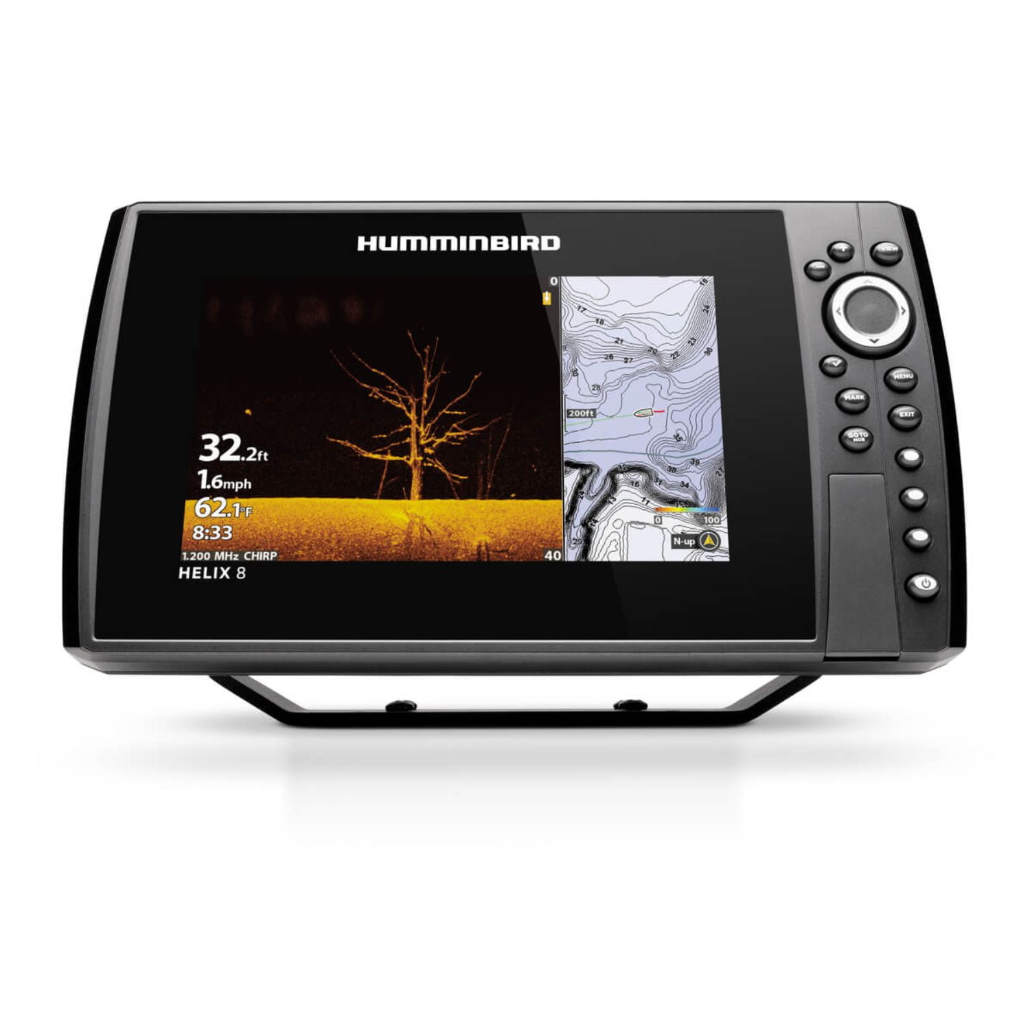 Humminbird Helix 8 Chirp Mega DI GPS G3N Fishfinder 410820-1 - Walmart.com