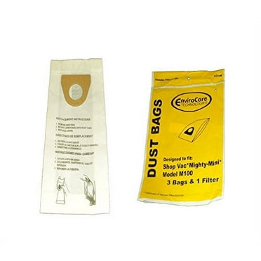 Shop-Vac 90106-00 Genuine Mighty Mini Collection Filter Bags - Walmart.com
